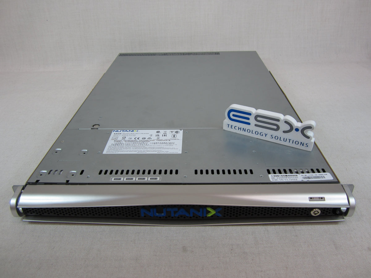 Nutanix NX-1175S-G8 1U 4x 3.5” CTO Server CSE-815 X12SPW-TF – 1x HS, 2 ...