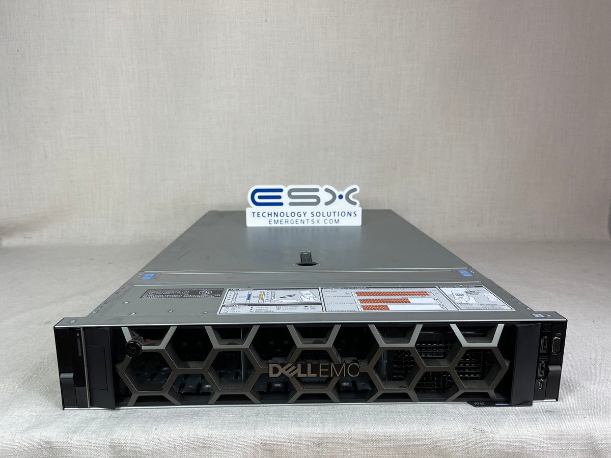 Dell PowerEdge R740 8x 2.5” 2U Server 2x 18C Gold 6254 768GB 4x 960GB ...