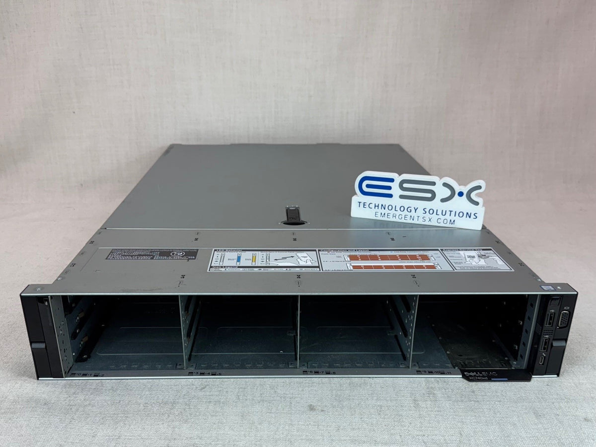 Dell PowerEdge XC740XD 12x 3.5" Server - 2x 28 Core Platinum 8176 2.1G ...