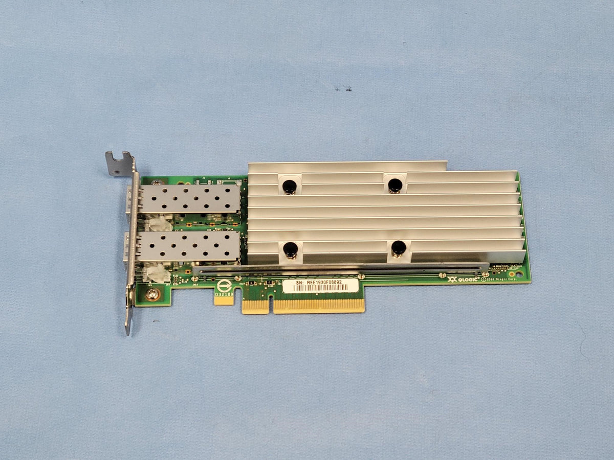 New Pull QLOGIC Dual-Port 10G SFP+ PCIe Low Profile Network Adapter QL ...