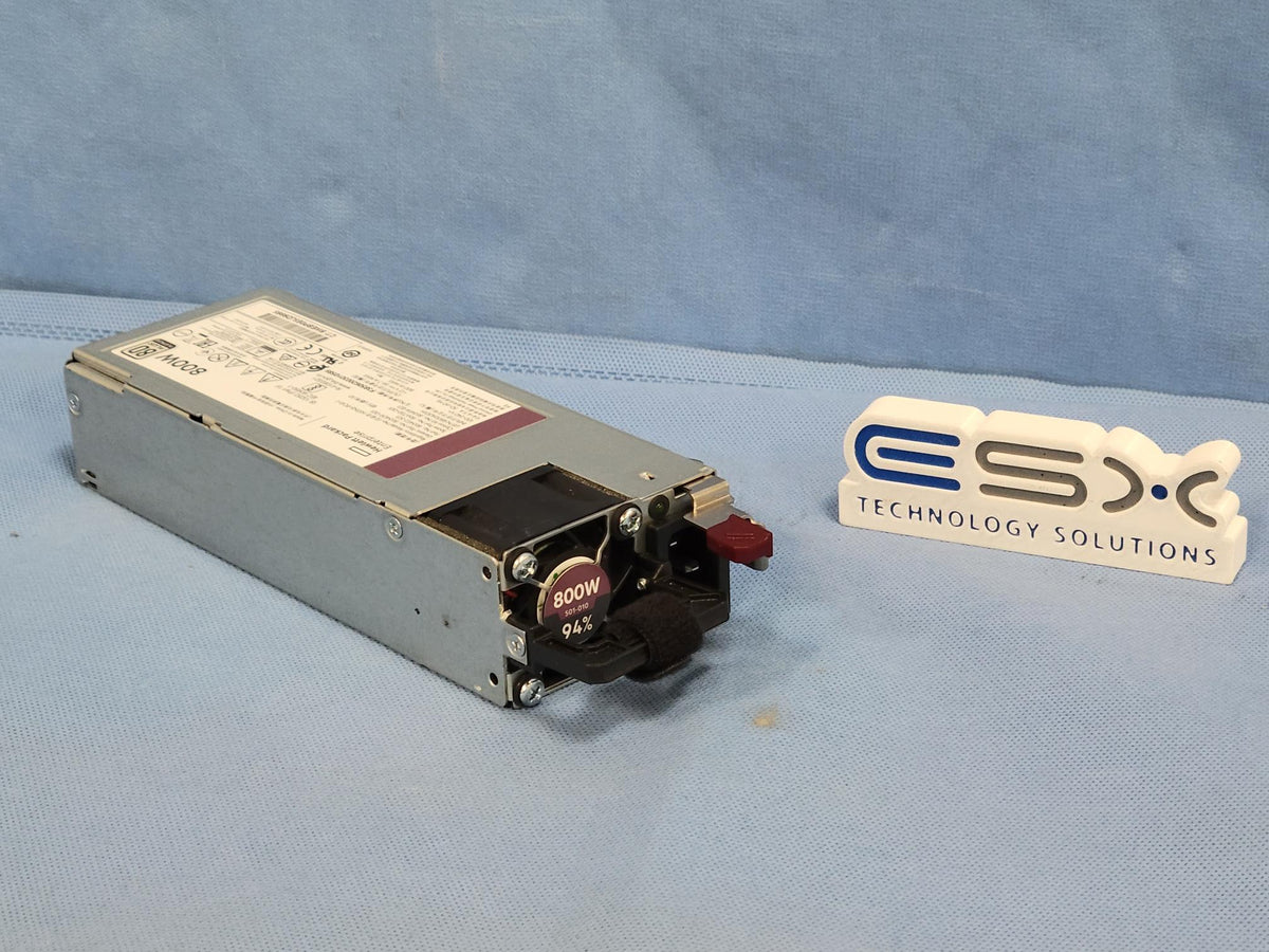 HP 800W 80 Plus Platinum 1U Power Supply Unit ProLiant DL360 G10 86673 ...