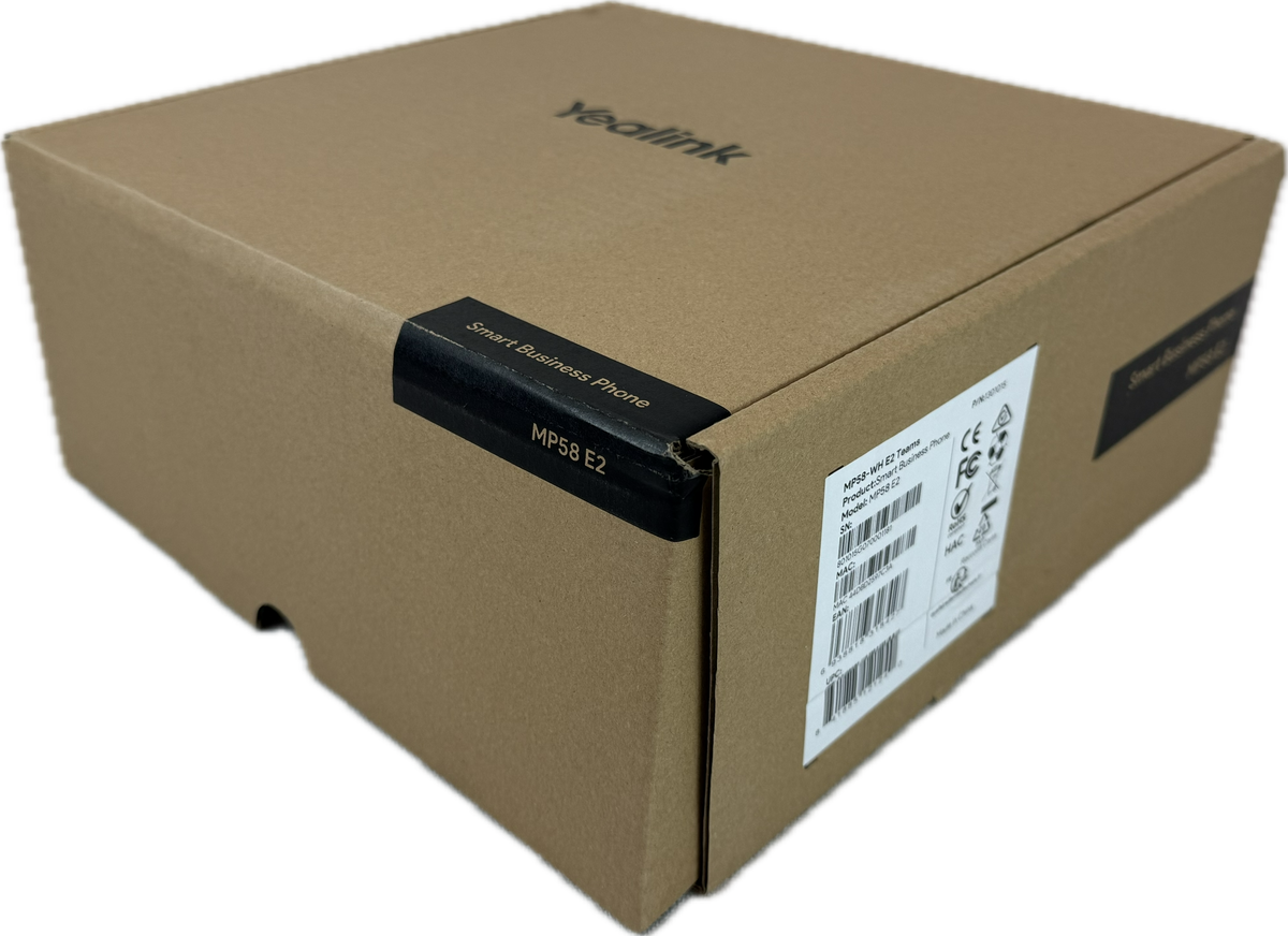 Yealink MP58-WH E2 Teams VoIP Cordless Business Phone | Open Box — ESX ...