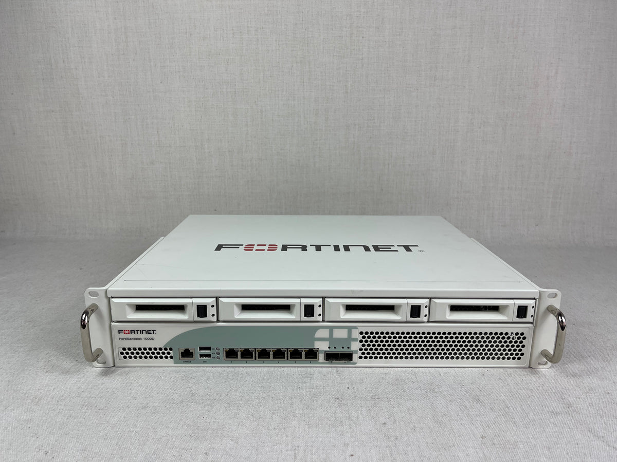 Fortinet FSA-1000D FortiSandbox 1000D Advanced Threat Protection Firew ...
