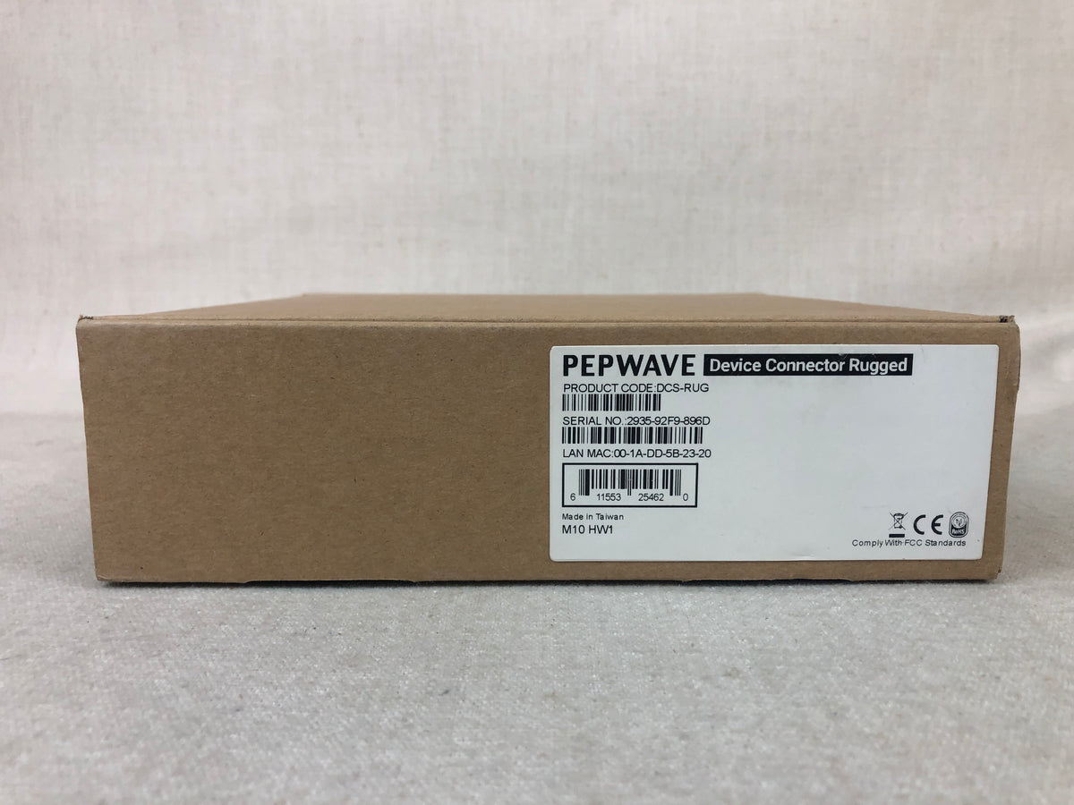 Peplink Pepwave DCS-RUG Device Connector Rugged, In Factory Box — ESX ...